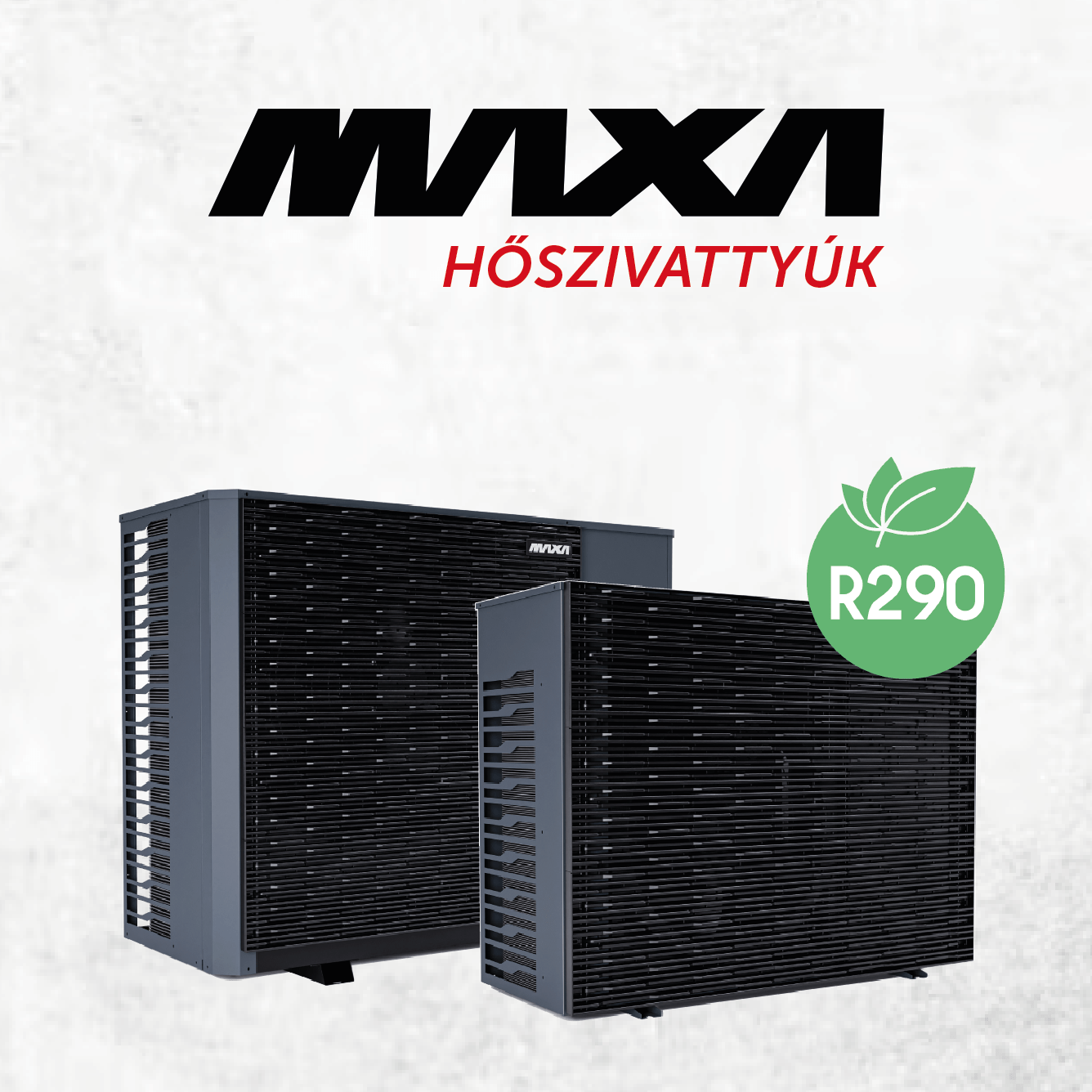 MAXA i-290 levegő-víz hőszivattyú széria